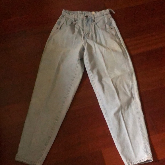 brittania | Jeans | Authentic Brittania Jeans Washed Light Blue Denim Size 4 High Rise | Poshmark